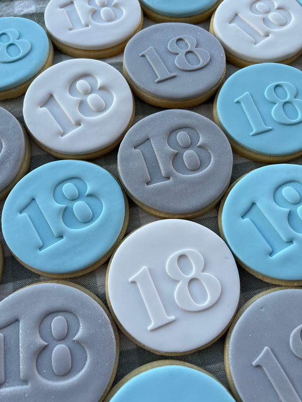 18th Birthday Cookies – Flour and Love